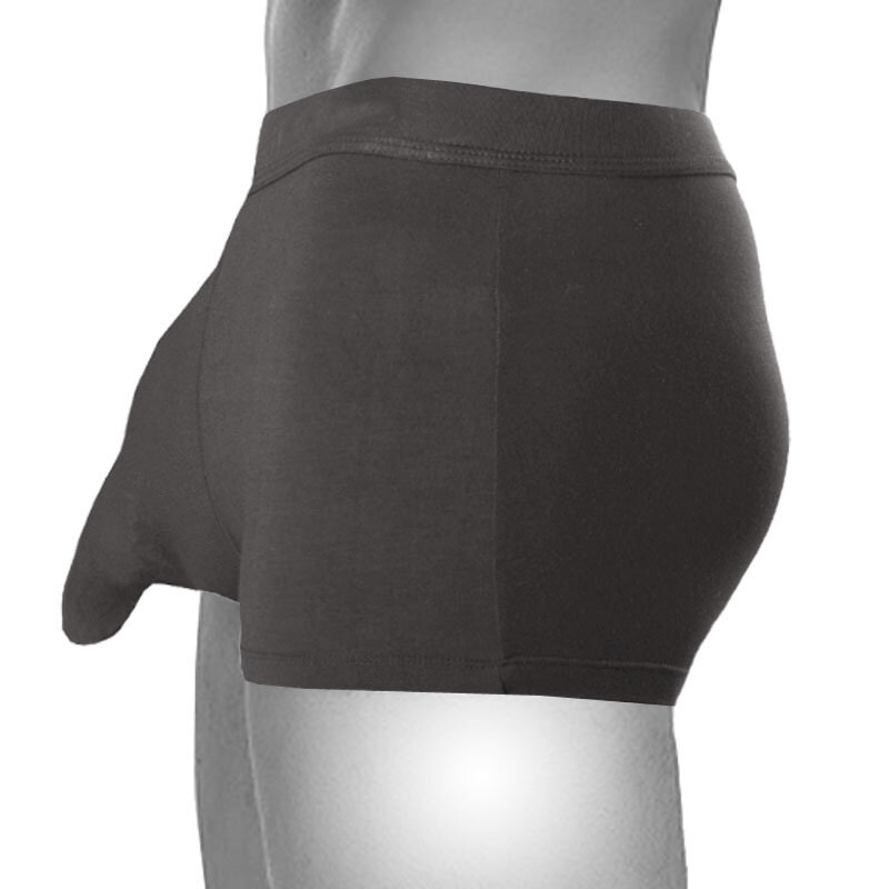 Нижнее белье, мужское, с U-вырезом, слоновий нос