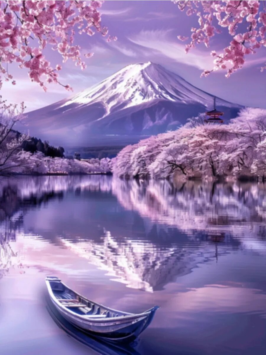 Картина по номерам Япония 40х50