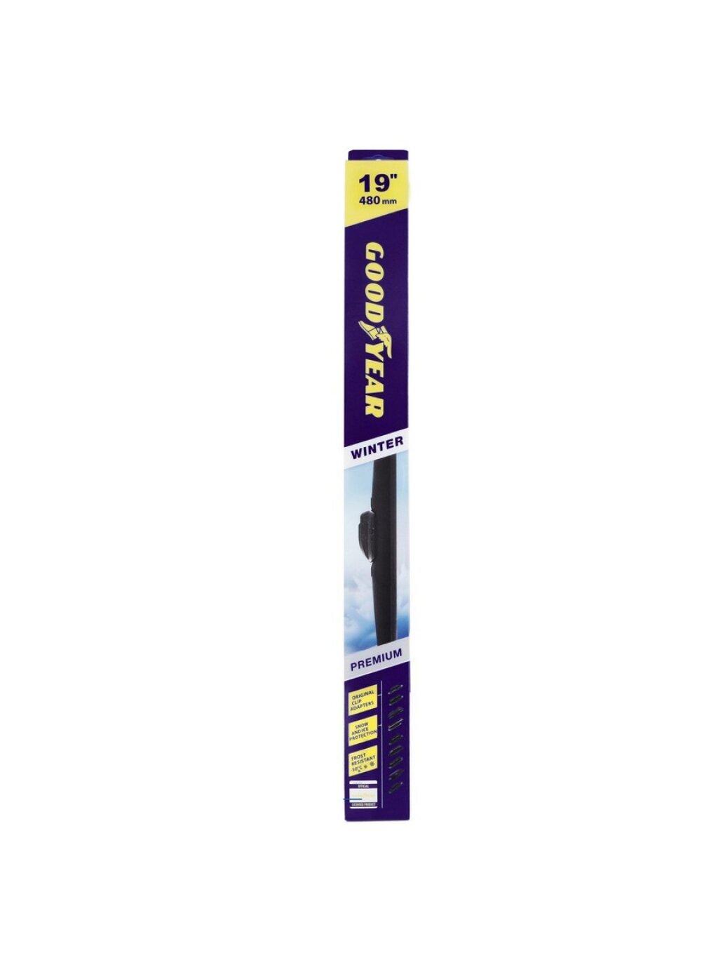 Щётка стеклоочистителя зимняя GoodYear Winter Premium GY005319 480 мм Стеклоочистителя