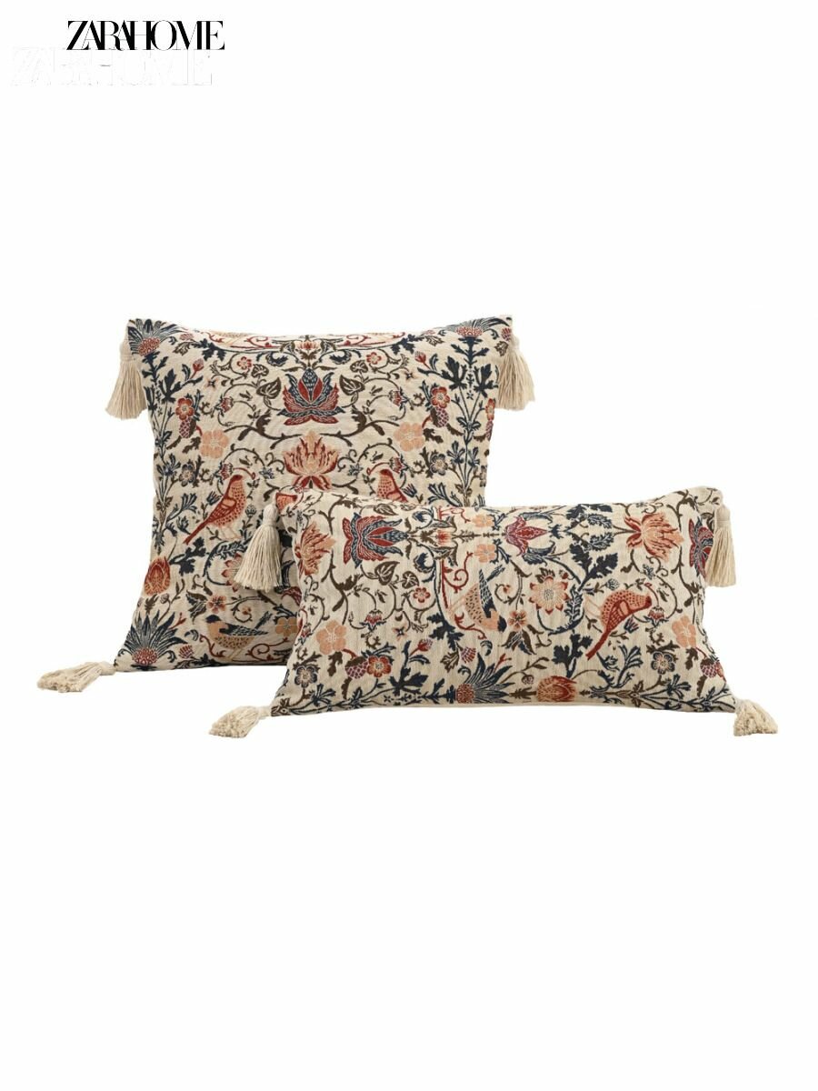 ZARA HOME Наволочка декоративная 30x50 см 1 шт разноцветный-