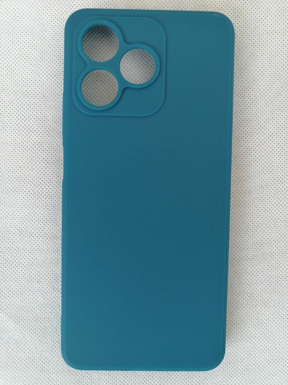 Чехол силиконовый синего цвета для смартфона Realme Note 50