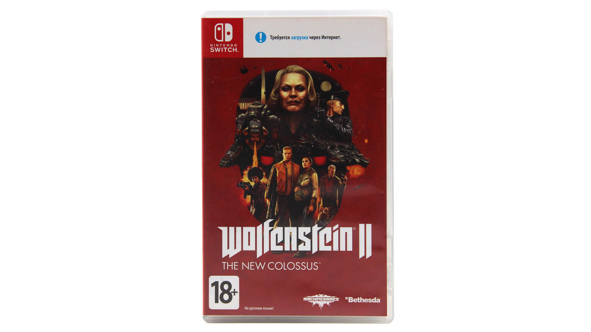 Wolfenstein 2 The New Colossus (Nintendo Switch, RU)