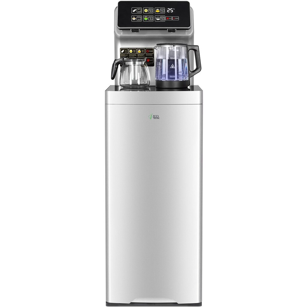 Кулер с чайным столиком Тиабар Ecotronic TB15-LER silver