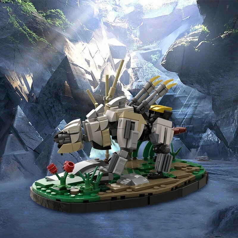 Gobricks Пилозуб Horizon Zero Dawn, Белый — фото 1