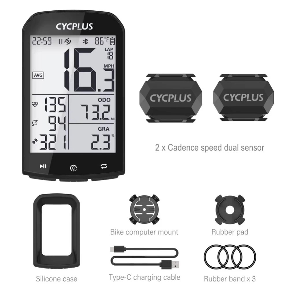 Велокомпьютер CYCPLUS M1 M1 C3 C3