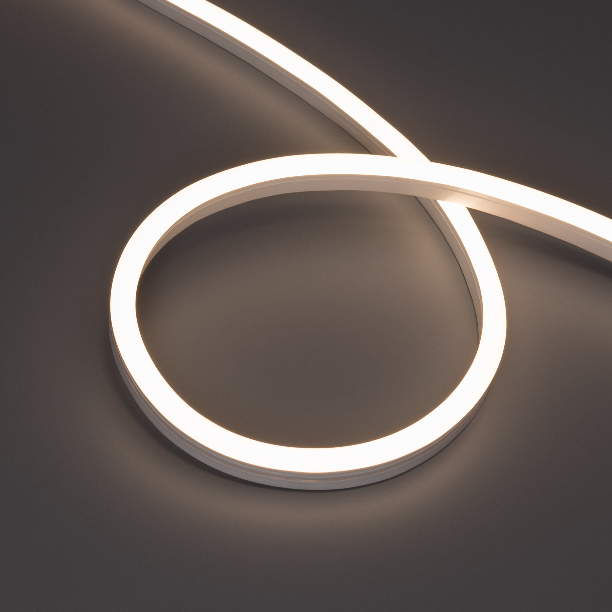 Гибкий неон Arlight Лента герметичная HALO-SIDE-A160-10x17mm 24V Warm3000 (10 W/m, IP67, 5m, wire x1) (Arlight, Вывод прямой, 3 года), 5м