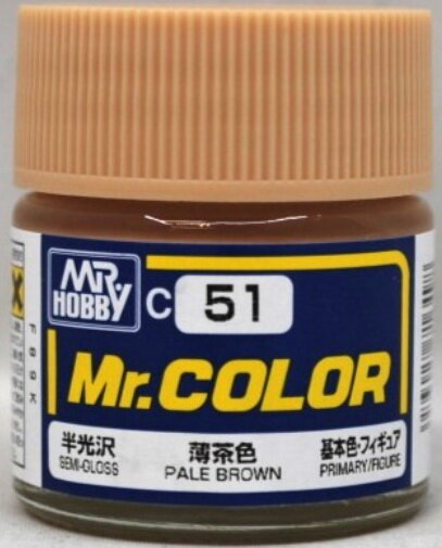 C 51 краска художественная т. м. MR.HOBBY 10мл FLESH