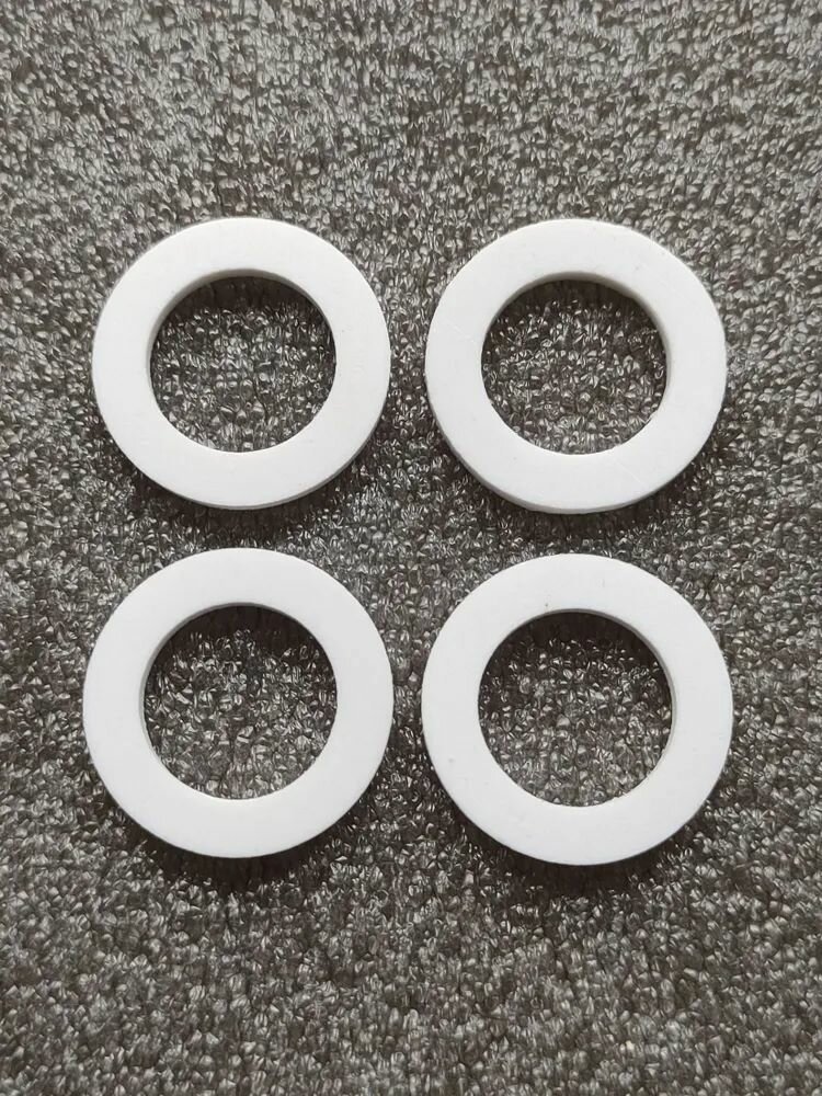 Прокладка фторопластовая Ду25 57х43х2мм (В-25-16-Ф-ГОСТ 15180-86) 4 шт