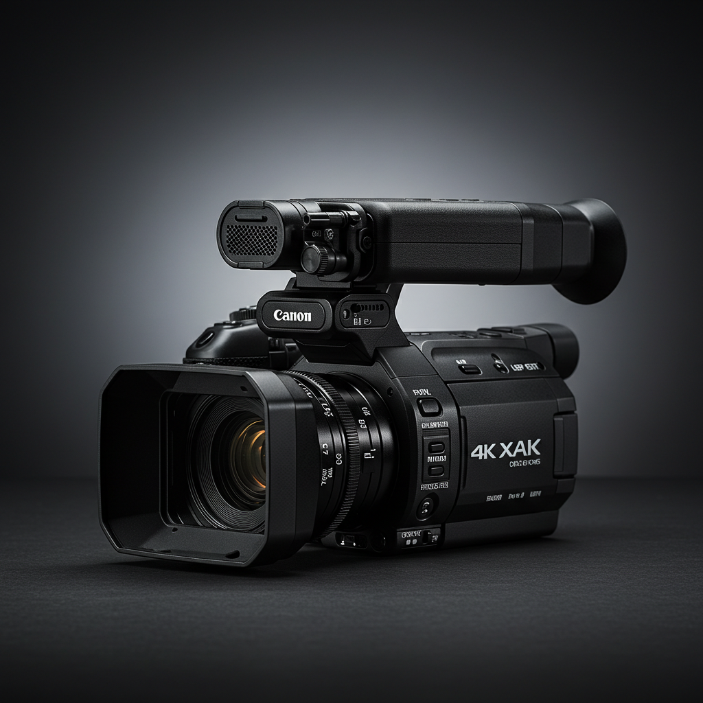 Canon XA60 4K UHD Professional Camcorder with 20x Optical Zoom and Dual XLR