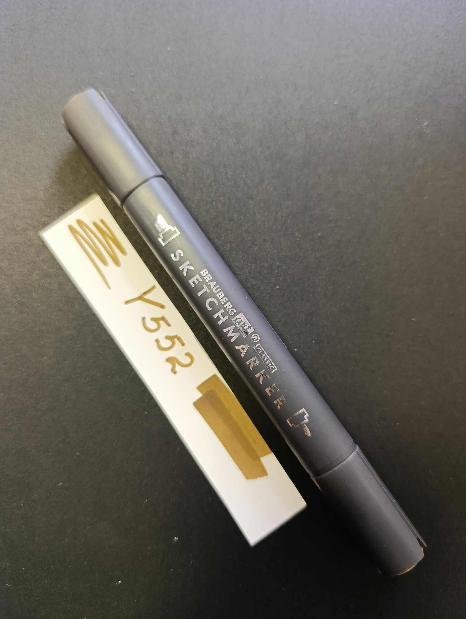 Маркер д/скетча бронзовый Brauberg 07мм-7мм