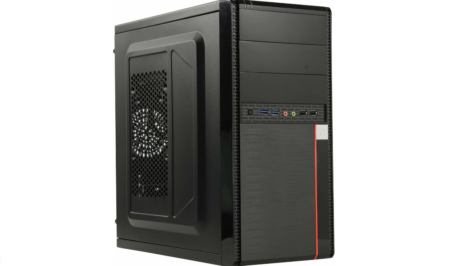 Корпус Exegate EX284039RUS, черный, Mini-Tower