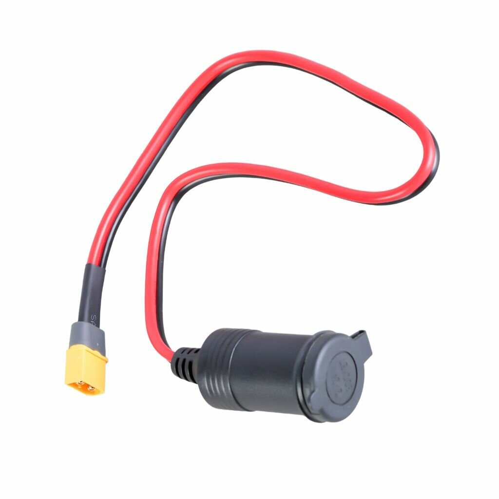 Кабель-удлинитель XT60 с адаптером для авто, - Штекерный разъем XT60