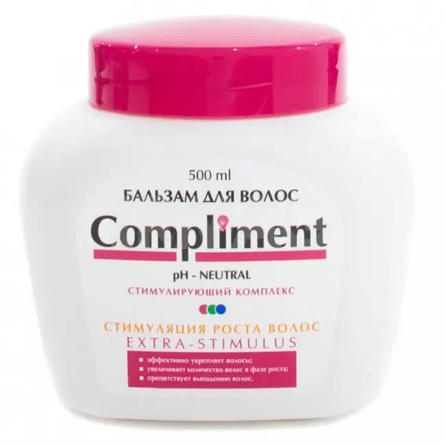 Compliment Бальзам для стимуляция роста волос EXTRA-STIMULUS 500 мл 1 шт