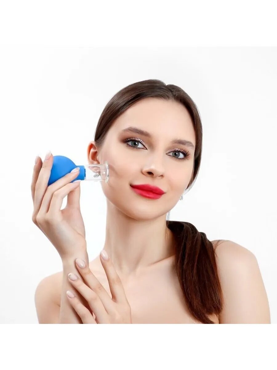 Набор вакуумных банок для массажа, стеклянные, d 1,5/2,4 см,