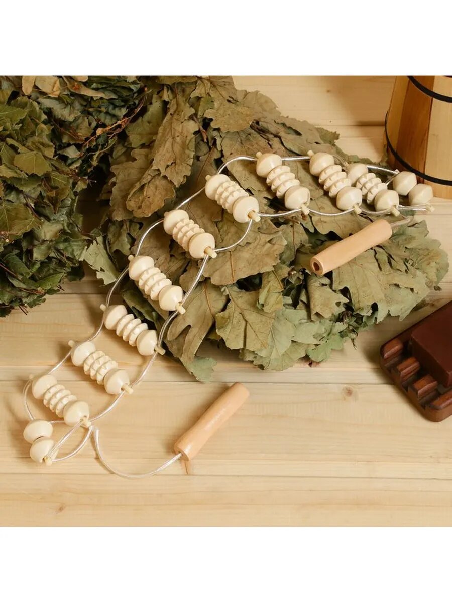 Массажёр банный роликовый 95 см