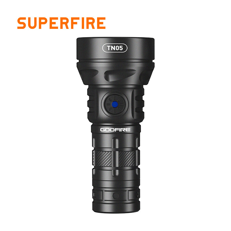 SUPERFIRE TN05 мини-фонарик 1850LM Светодиодный18350 USB C перезаряжаемый фонарик с светом и магнитом