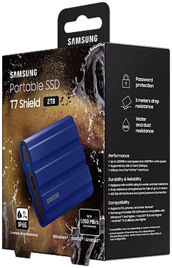 Внешний SSD накопитель Samsung MU-PE2T0R/WW