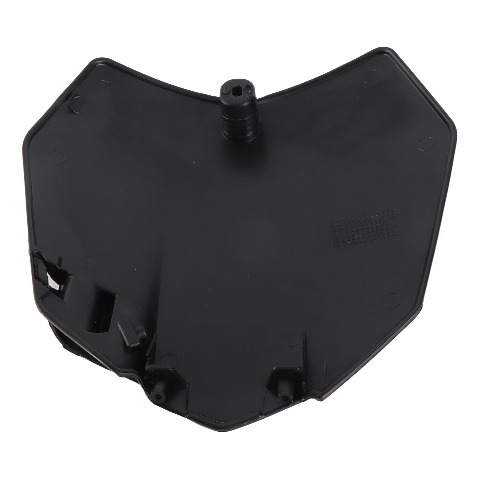 Замена передней таблички с именем и номером мотоцикла для мотокросса, черный цвет