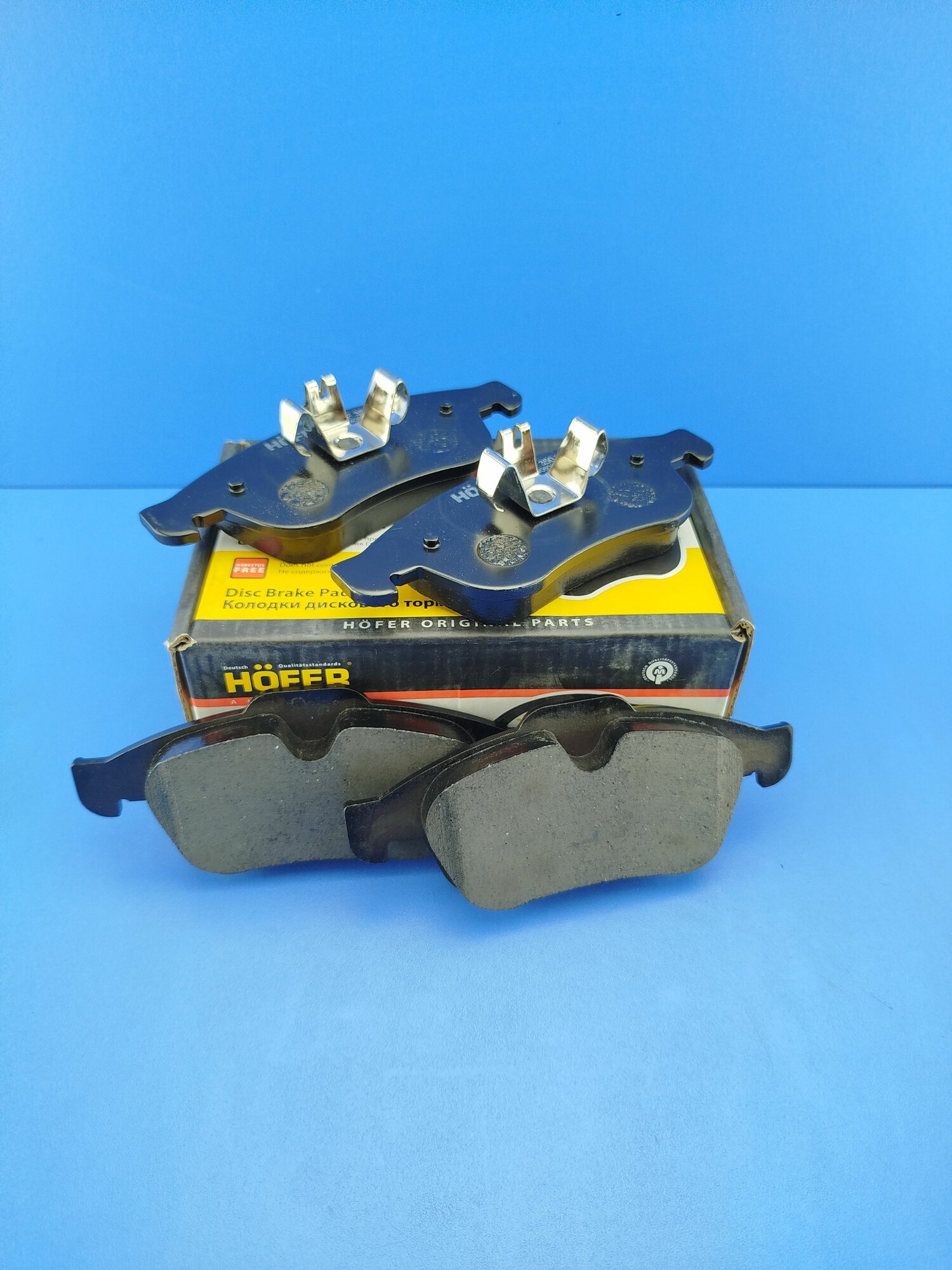 Колодки переднего тормоза "HOFER" для автомобилей Renault Duster 10->, Fluence, Megane III, Sandero