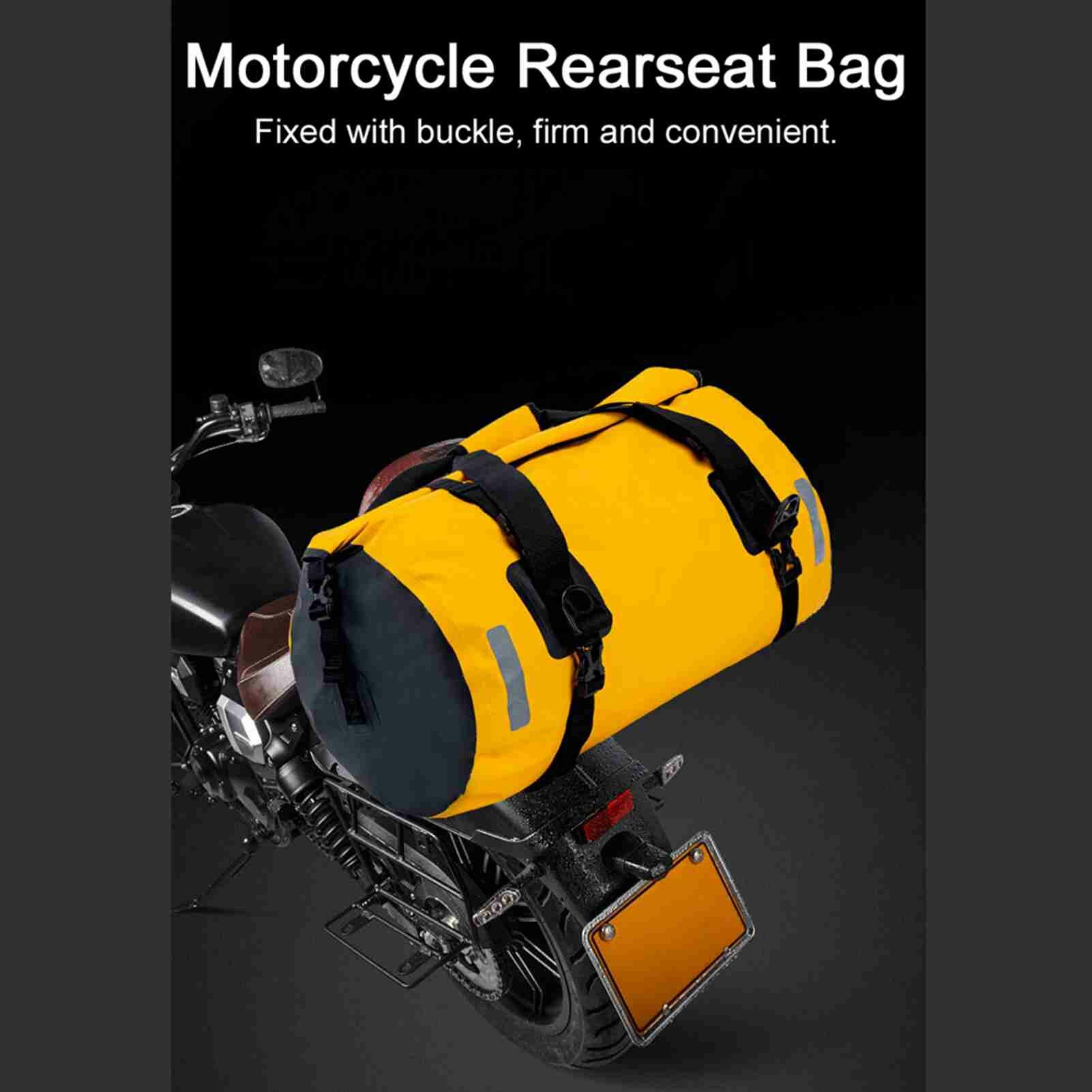 Водонепроницаемая сумка для заднего сиденья мотоцикла, большая вместительная сумка для мотоцикла, универсальная сумка для езды на мотоцикле, сумка для хранения инструментов для мотоцикла, сумка для заднего сиденья