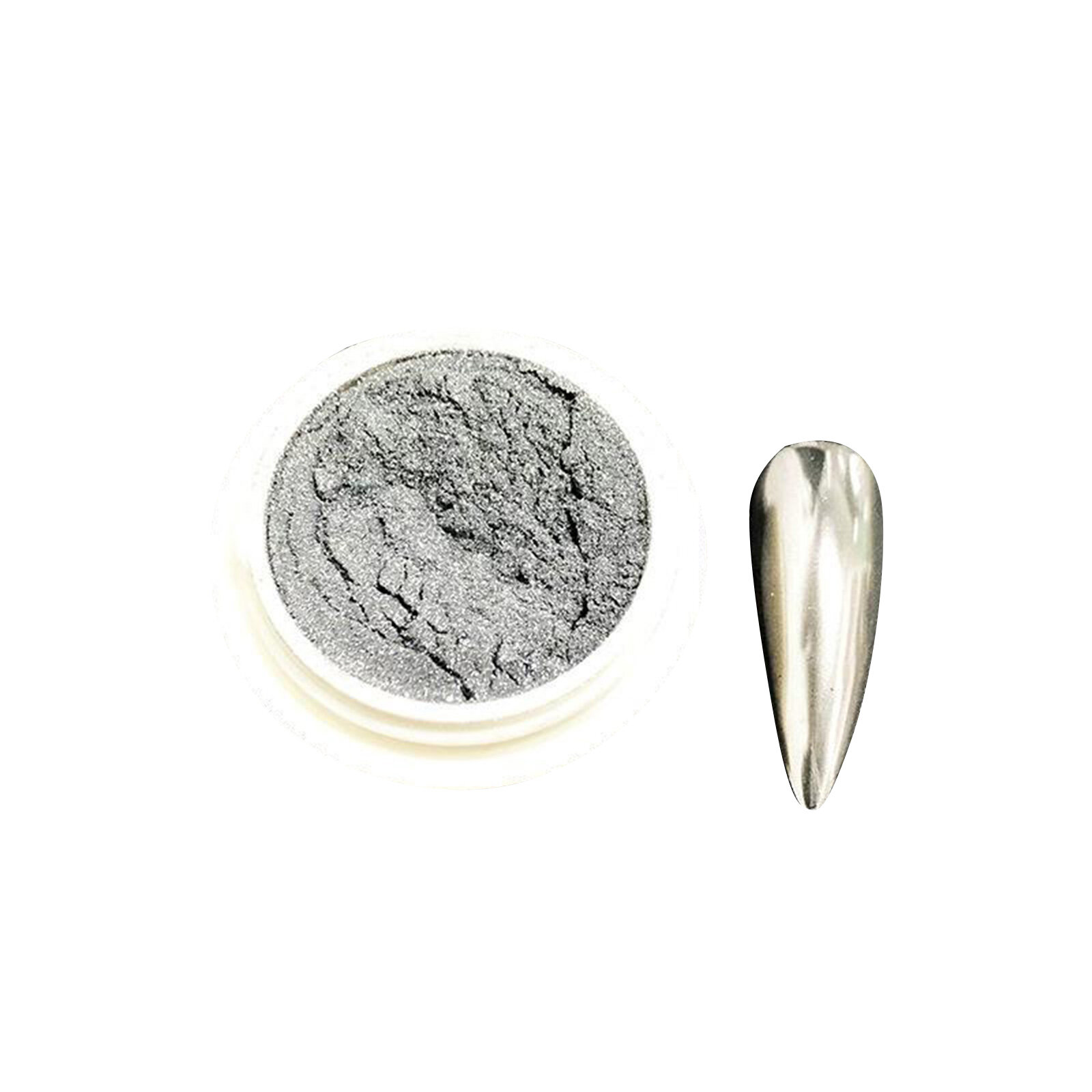 Порошок для ногтей зеркальный эффект металлический хромовый порошок блестящий глиттерный порошок для ногтей пигмент для ногтевого искусства с палочками для тени для век для самодельного украшения ногтей, 0.2 г, цвета LMJ01, LMJ02, MJ01, MJ01B, MJ02,