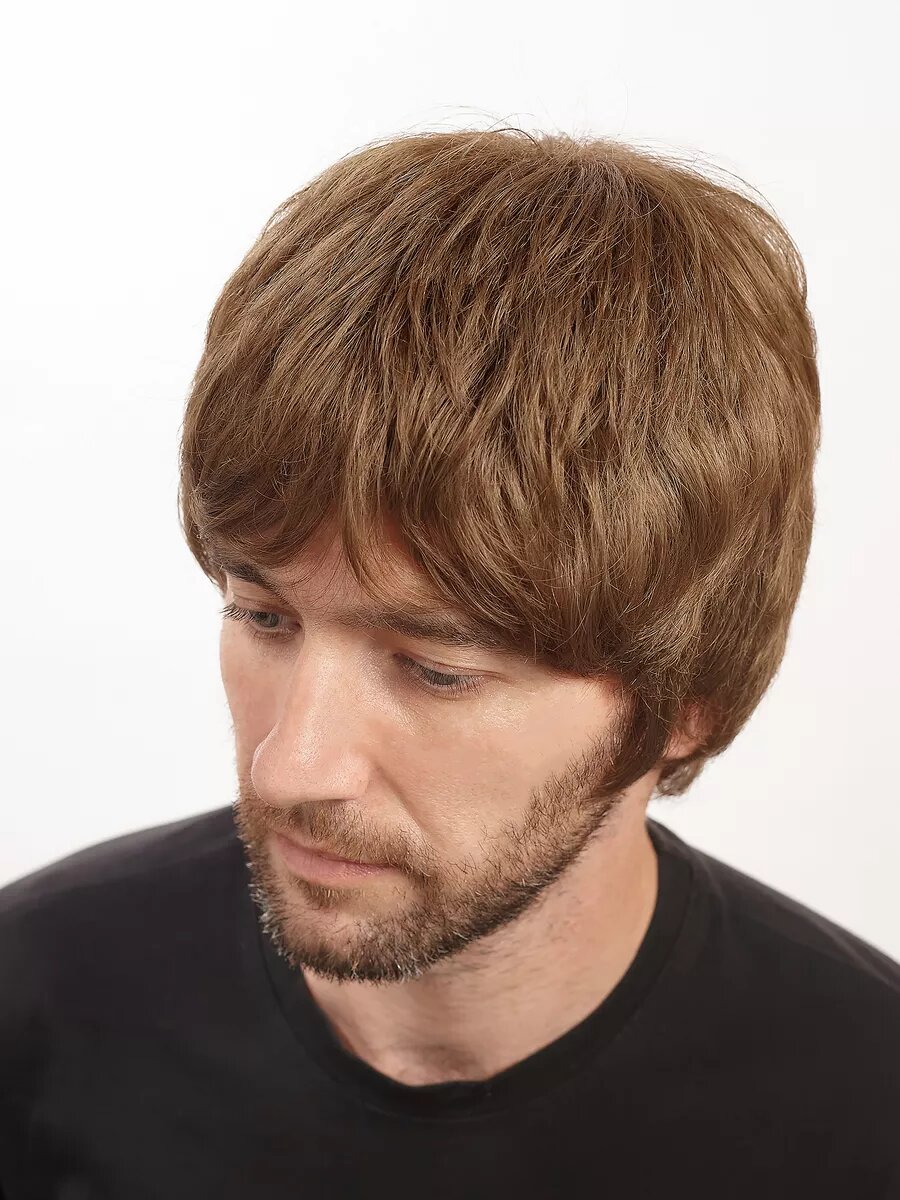 Парик мужской облегченный коричневый