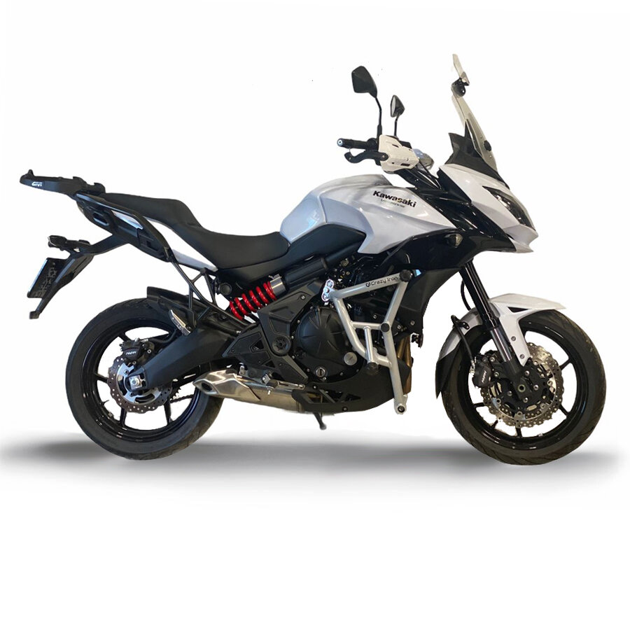 Клетка на мотоцикл KAWASAKI VERSYS 650 от 15-20 PRO, черный матовый цвет