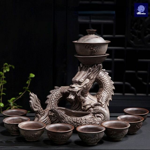 Набор для чайной церемонии, Автоматический чайный сервиз Dragon, подарок