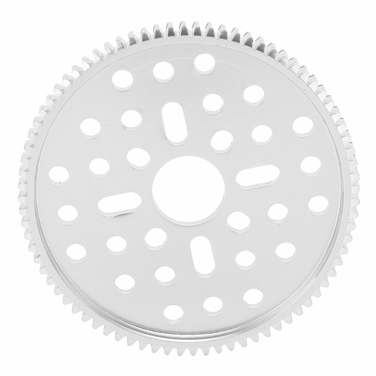 Цилиндрическая алюминиевая шестерня, 80 зубьев, прямозубая шестерня 4302‑0014‑0080, MOD 0.8, 14 мм