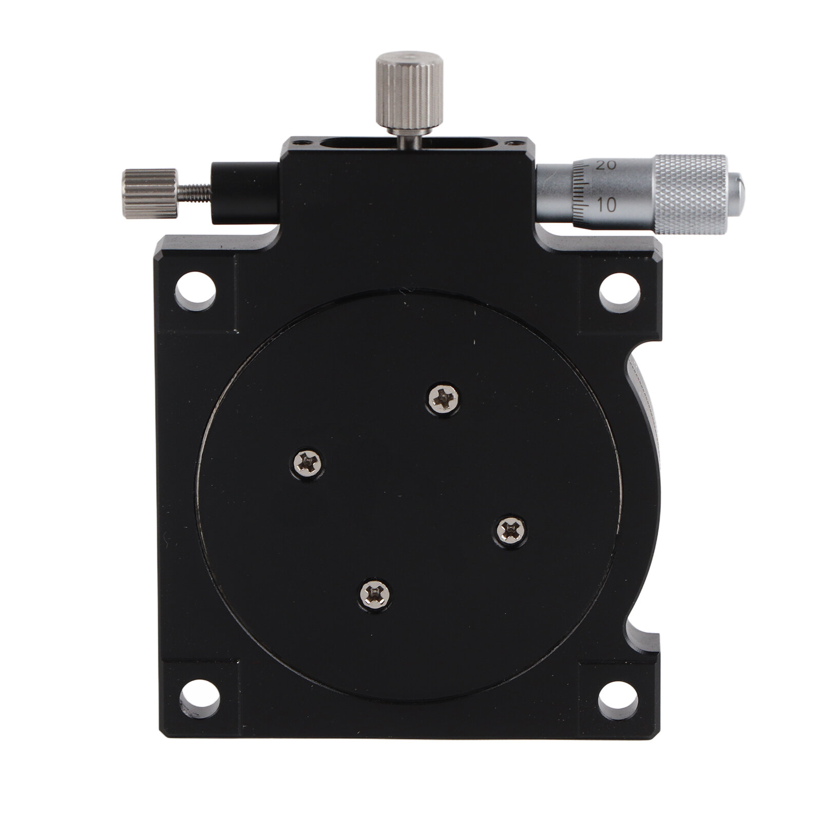 Платформа с ручным перемещением, вращающаяся линейная платформа по осям R, поворотный стол на 360°, скользящий стол 60 мм RS60‑L