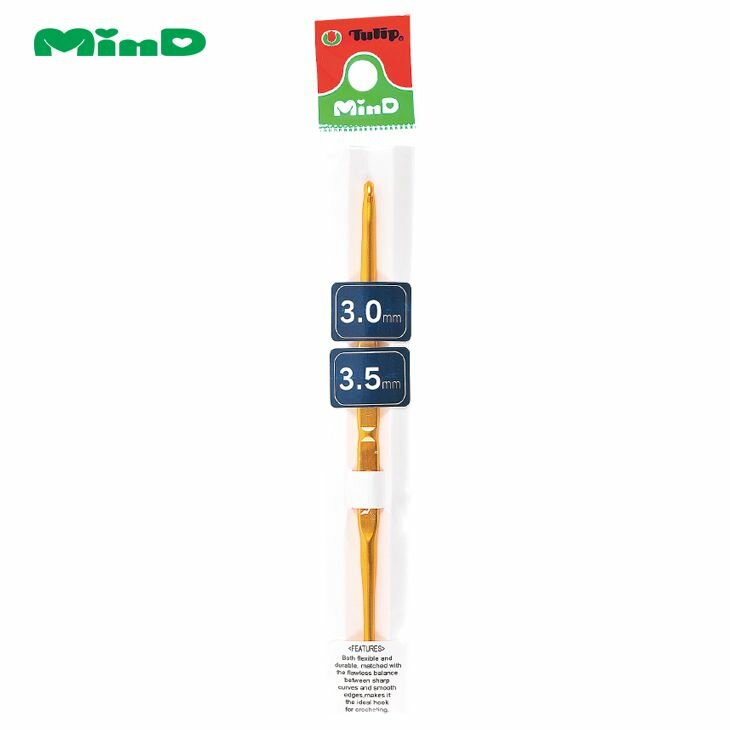 Tulip MinD Двусторонний крючок для вязания Металл (4.00-5.00 мм TA-0017e)