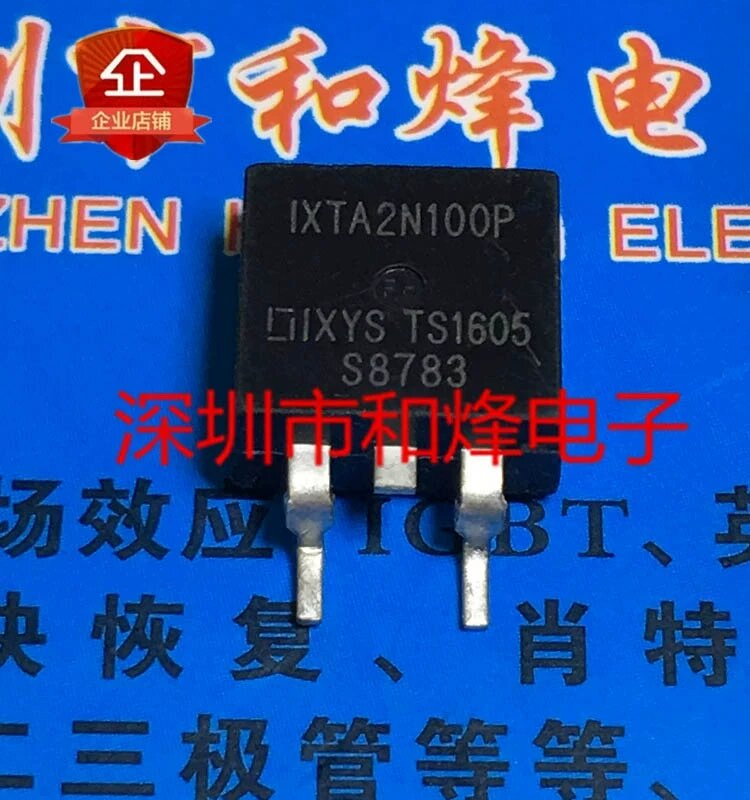 10шт./лот IXTA2N100P TO-263 MOS 1000V 2A