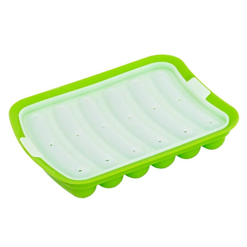 Маленькая силиконовая многоразовая форма для хот-догов и сосисок - гамбургер ручной работы для выпечки - мини-силиконовые формы для детского питания