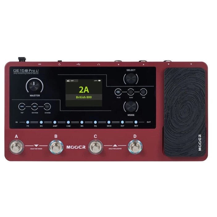 Процессор эффектов MOOER GE150 Pro Li PM