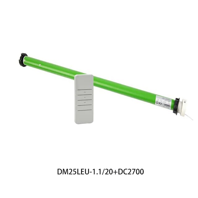 RUNXIN Двигатель постоянного тока DM25LE для трубы 38 мм motor and remote