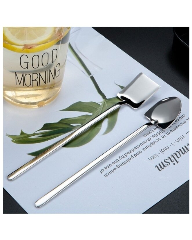 Чайная Ложка в виде лопатки 2 шт ложки в виде лопат