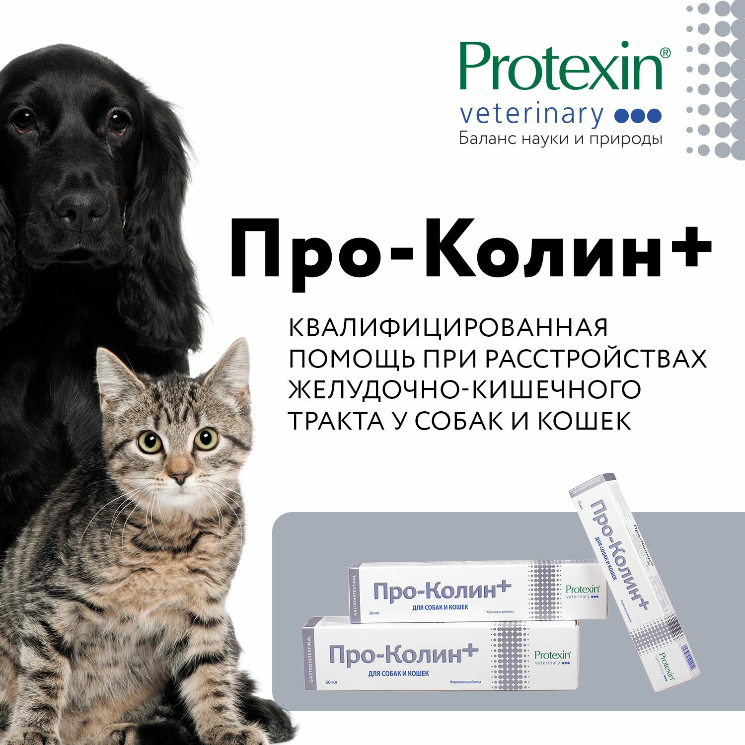 Protexin Пробиотик для собак и кошек Проколин 60 мл