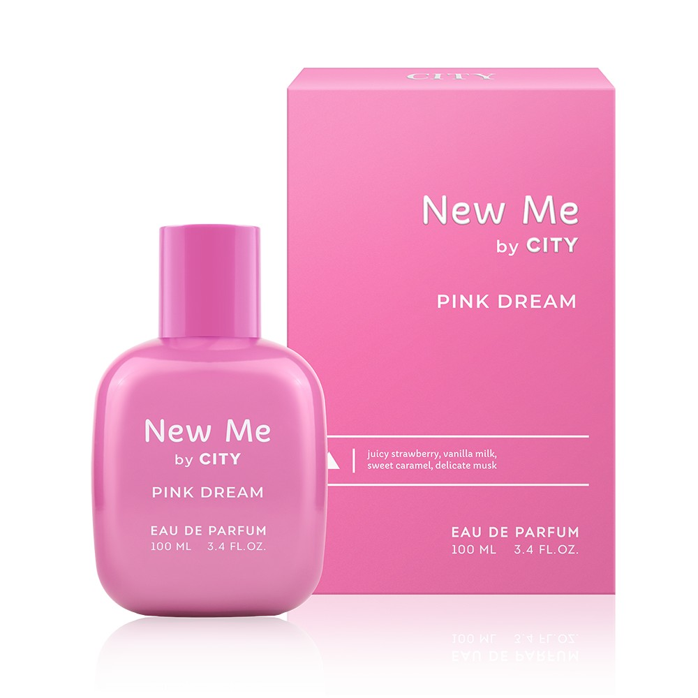 City Parfum woman New Me - Pink Dream Туалетные духи 100 мл.