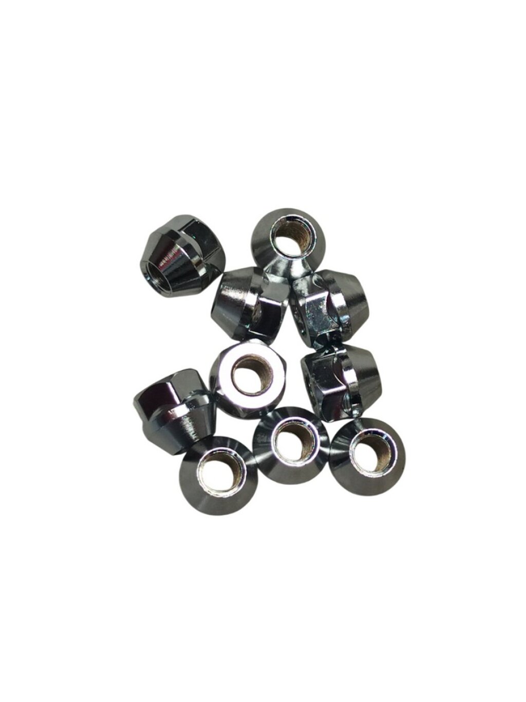 Гайка колесная М12х1,25*21 (под ключ 21, хром, откр.) "PROдеталь" ProДеталь DP1756