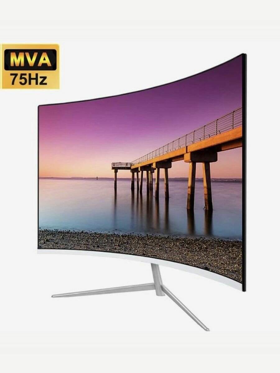 Игровой монитор 24" 2800R 75HZ изогнутый