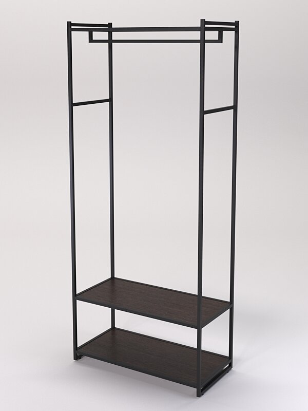 Стеллаж "Стронг" №144 в стиле лофт, Дуб Венге. Производитель товара - компания Westcom.