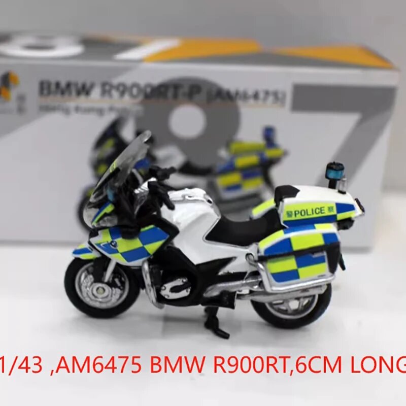 Модель мотоцикла HYINUO TINY 1/43 R900RT полиция Гонконг