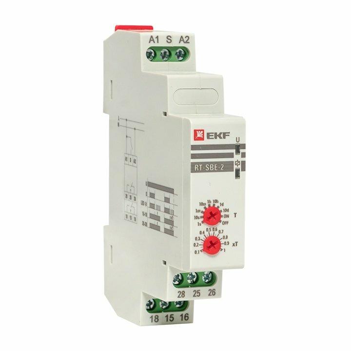 EKF PROxima Реле времени (задержка выключ. после пропад. сигн.) RT-SBE-2, rt-sbe-2