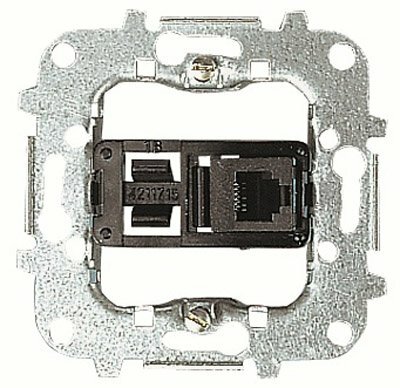 ABB NIE Мех Розетка ТЛФ 1-ая 8 контактов, 2CLA811730A1001