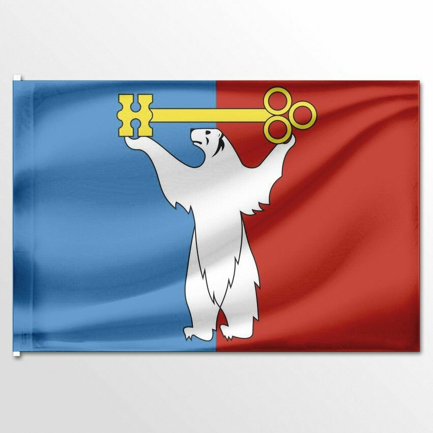 Флаг Норильска 135x90 см.