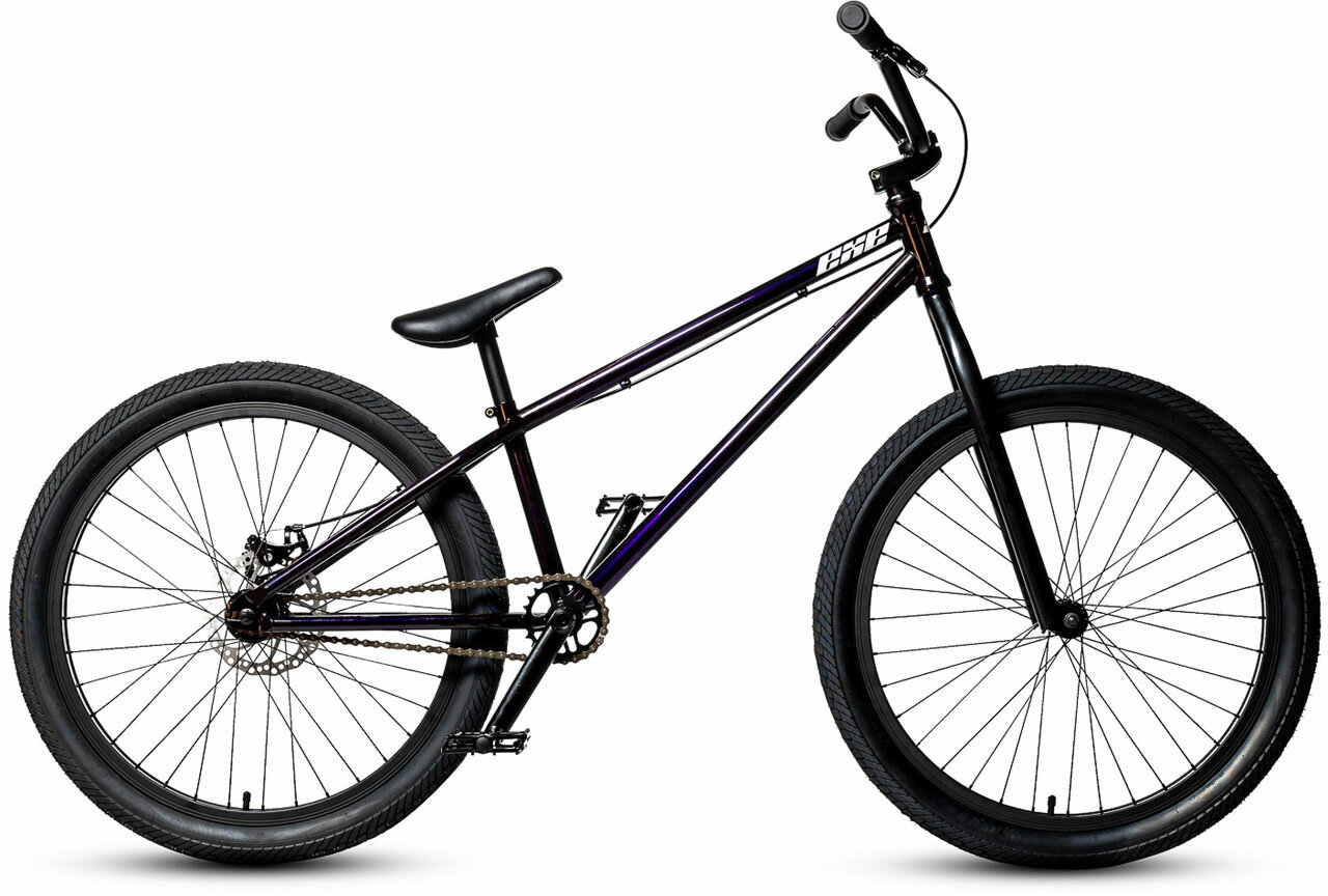 Велосипед AGANG Exe 24 Street D 2022 (требует финальной сборки), Цвет фиолетовый лак, Размер XS