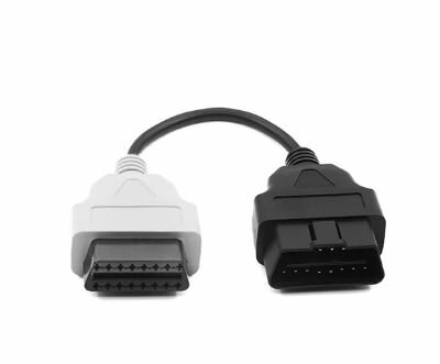 Кабель переходник для диагностики Fiat, Alfa Romeo и Lancia 1 шт (А6, Серый)