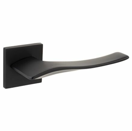 Ручки дверные (к-кт - 2шт.) CODE DECO Slim H-30152-A-BLM черный матовый