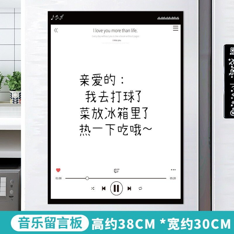 Магнитная доска объявлений, с наклейками, стираемая, белая