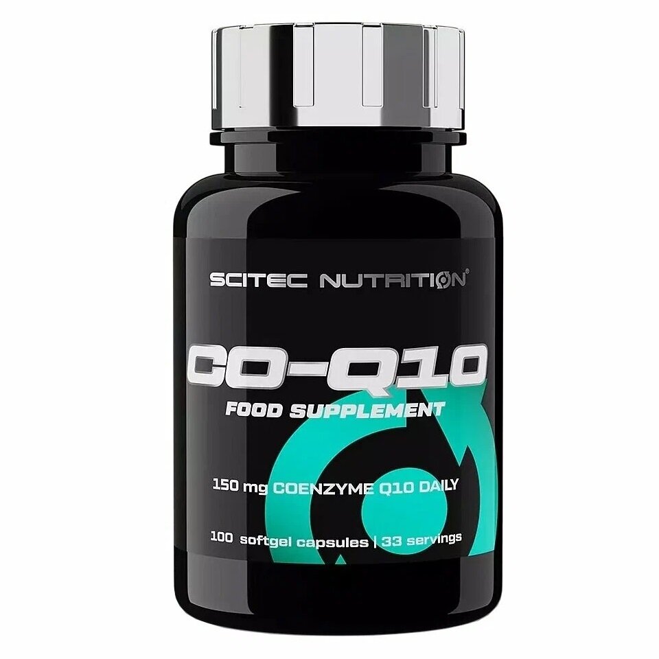 Коэнзим Q10 природный антиоксидант CO-Q10 50 мг 100 капс (Scitec Nutrition)
